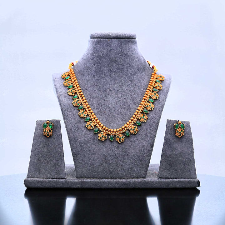 Necklace Sets with Earrings & Tikka at Wholesale Online in India ...